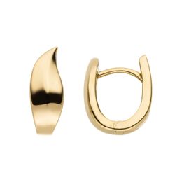 Jobo Damen Paar Creolen "Ohrringe 13 mm", Gelbgold 333gelbgold 333, Gelbgold 333, Ohrringe, 8 Karat 333 Gold