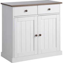 Kommode Inter Link, B:90cm H:86cm T:45cmwei&szlig;, sepia, Sideboards, Breite 90 cm