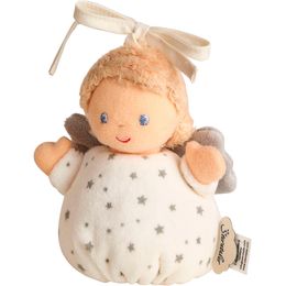 Sterntaler Kinder Greifspielzeug "Spielzeuganh&auml;nger Schutzengel", wei&szlig;, Baumwolle, Polyester, H:15cm, Greifspielzeug