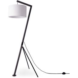 Paco Home Stehlampe "GALLOW", 1, &Oslash; 38cm H: 160cm, schwarz, Wohnzimmer, Leuchten, Modern Wohnzimmer Dreibein Holz Metall Vintage E27 Galgen