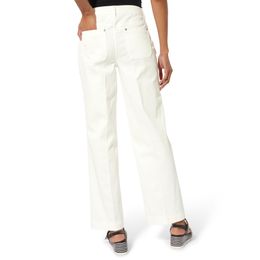 CR&Eacute;ATION L CREATION L Damen Bequeme Jeans, wei&szlig;, Gr. 36, unifarben, 98% Baumwolle, 2% Elasthan, Jeans
