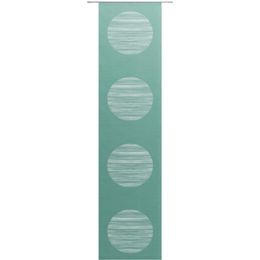 Neutex for you! Schiebegardine NEUTEX FOR YOU, B:57cm H:175cm, blau, Scherli, Polyester, Wohnzimmer, Gardinen, "Padova", inkl. Befestigungszubeh&ouml;r, Halbtransparent,