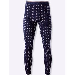 w&auml;schepur W&Auml;SCHEPUR Herren Lange Unterhose, Gr. 5, blau, 95% Baumwolle, 5% Elasthan, Unterhosen