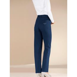 Lady Damen Stretch-Jeans, blau, Gr. 20, unifarben, 98% Baumwolle, 2% Elasthan, Jeans