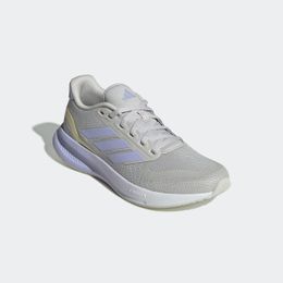 Damen Laufschuh "RUNFALCON 5", adidas Performance, Gr. 40grau one, violet tone, core schwarz, Synthetik, Textil, Schuhe