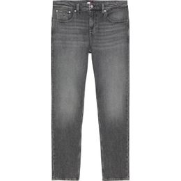 Regular-fit-Jeans Tommy Jeans "SCANTON SLIM BI0177", Damen, Gr. 30, L&auml;nge 32, denim grau, Denim/Jeans, Obermaterial: 99% Baumwolle, 1% Elasthan, slim fit lang, Jeans, Mit G&uuml;rtelschlaufen