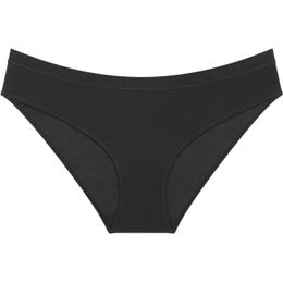 Triumph Damen Midislip "Sense of Modal", Gr. XS, schwarz, Single Jersey, Obermaterial: 87% Modal, 13% Elasthan, Unterhosen, softes Modal, klassischer