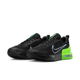 Nike Herren Sneaker "M AIR MAX ALPHA TRAINER 6", Gr. 40schwarz, ghost, gr&uuml;n strike, Synthetik, Textil, Schuhe