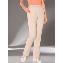 Classic Basics Damen Stretch-Jeans, beige, Gr. 235, unifarben, 96% Baumwolle, 4% Elasthan, Jeans
