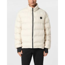 Plein Sport Herren Winterjacke "Scratch", grau, Gr. S, Obermaterial: 100% Polyamid. Futter: 100% Polyester. F&uuml;llung: 100% Polyester, Jacken