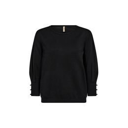 soyaconcept Damen Strickpullover "Soya Concept Sweater SC-DOLLIE 762"9999 schwarz, Gr. XS, Obermaterial: 75% Viskose, 25% Nylon, Pullover