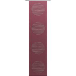 Neutex for you! Schiebegardine NEUTEX FOR YOU, B:57cm H:225cm, lila, Scherli, Polyester, Wohnzimmer, Gardinen, "Padova", inkl. Befestigungszubeh&ouml;r, Halbtransparent,