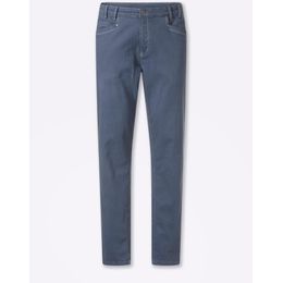 Marco Donati Herren 5-Pocket-Jeanstaubenblau, Gr. 50, unifarben, 96% Baumwolle, 4% Elasthan, Jeans