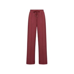 Chinohose soyaconcept "Soya Concept Trouser SC-BANU", Damen, Gr. S, Normalgr&ouml;&szlig;en, 4470 dunkel rot, Obermaterial: 48% Modal, 48% Polyester, 4% Elasthan, Hosen Chinohose