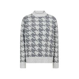 soyaconcept Damen Strickpullover "Soya Concept Sweater SC-INE 1"99110c lt grau melange combi, Gr. S, Obermaterial: 63% Polyester, 28% Polyacryl, 6%