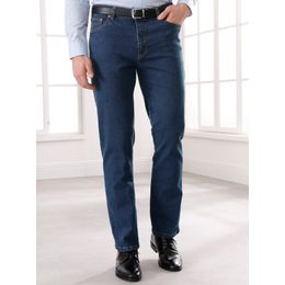 CLASSIC Herren 5-Pocket-Jeans, blau, Gr. 30, unifarben, 98% Baumwolle, 2% Elasthan, Jeans