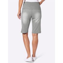 Casual Looks Damen Jeansbermudaslight grau, denim, Gr. 40, unifarben, 81% Baumwolle, 17% Polyester, 2% Elasthan, Jeans