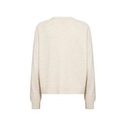 soyaconcept Damen Cardigan "Soya Concept Cardigan SC-NICOLINE 2"91620 cream melange, Gr. XL, Obermaterial: 32% Polyester, 36% Nylon, 16% Wolle, 16%