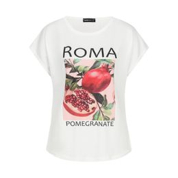 CLOUD 5IVE Damen T-Shirt "CLOUD 5IVE Cloud 5ive T-Shirt Pomegranate Print"wei&szlig;, Gr. XXL, bedruckt, 95% Polyester, 5% Elasthan, Shirts