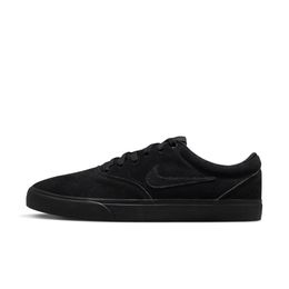 Nike Sportswear Herren Sneaker "CHARGE SUEDE", Gr. 40schwarz, schwarz, schwarz, Leder, Schuhe