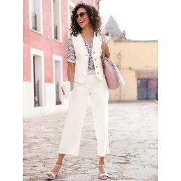 Inspirationen Damen 7/8-Jeans, beige, Gr. 36, unifarben, 98% Baumwolle, 2% Elasthan, Jeans
