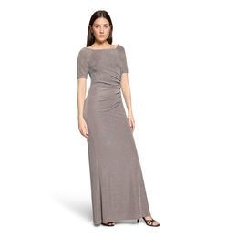 Vera Mont Damen Abendkleid "Damen im Glitzer-Look", lila, Gr. 40, Jersey, Obermaterial: 87% Polyamid, 9% Polyester, 4% Elasthan; Futter: 100%