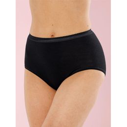 Mey Damen Taillenslip, Gr. 42, schwarz, 70% Schurwolle, 30% Seide, Unterhosen