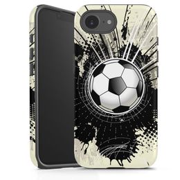 DeinDesign iPhone 16e Handy Panzer Handyh&uuml;lle robuste Outdoor H&uuml;lle Schutzh&uuml;lle matt Sports Graffiti Soccer Tough Case