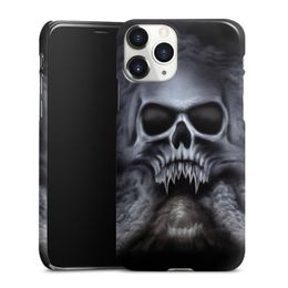 DeinDesign iPhone 11 Pro Handy Premium Case Smartphone Handyh&uuml;lle Schutzh&uuml;lle gl&auml;nzend Halloween Totenkopf Skull Premium Case