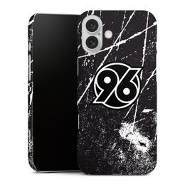 DeinDesign iPhone 16 Plus Handy Premium Case Smartphone Handyh&uuml;lle Schutzh&uuml;lle matt Hannover 96 H96 Official Licensed Product Premium Case