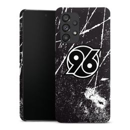 DeinDesign Galaxy A53 5G Handy Premium Case Smartphone Handyh&uuml;lle Schutzh&uuml;lle matt Official Licensed Product H96 Hannover 96 Premium Case