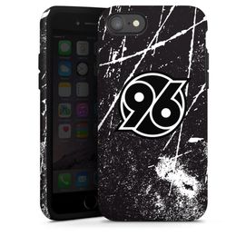 DeinDesign iPhone SE (2020) Handy Panzer Handyh&uuml;lle robuste Outdoor H&uuml;lle Schutzh&uuml;lle matt Official Licensed Product H96 Hannover 96 Tough Case