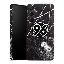 DeinDesign Galaxy A55 5G Handy Premium Case Smartphone Handyh&uuml;lle Schutzh&uuml;lle gl&auml;nzend Hannover 96 H96 Official Licensed Product Premium Case