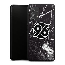 DeinDesign Galaxy A52s 5G Handy Silikon H&uuml;lle Case schwarz Handyh&uuml;lle H96 Hannover 96 Official Licensed Product