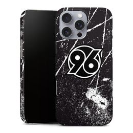 DeinDesign iPhone 16 Pro Max Handy Premium Case Smartphone Handyh&uuml;lle Schutzh&uuml;lle gl&auml;nzend Hannover 96 H96 Official Licensed Product Premium Case