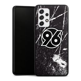 DeinDesign Galaxy A53 5G Handy Silikon H&uuml;lle Case schwarz Handyh&uuml;lle Official Licensed Product H96 Hannover 96