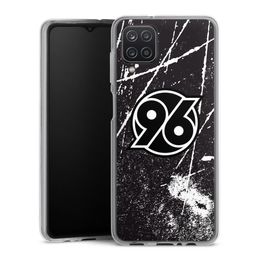 DeinDesign Galaxy A12 Handy Silikon H&uuml;lle Case transparent Handyh&uuml;lle Official Licensed Product H96 Hannover 96 Silikon Case