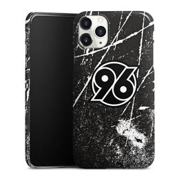 DeinDesign iPhone 11 Pro Max Handy Premium Case Smartphone Handyh&uuml;lle Schutzh&uuml;lle gl&auml;nzend Hannover 96 H96 Official Licensed Product Premium Case