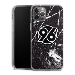 DeinDesign iPhone 12 Pro Max Handy Silikon H&uuml;lle Case transparent Handyh&uuml;lle Hannover 96 H96 Official Licensed Product Silikon Case