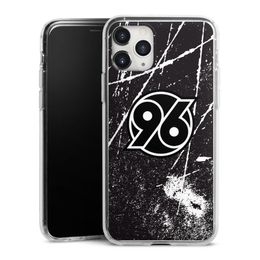 DeinDesign iPhone 11 Pro Max Handy Silikon H&uuml;lle Case transparent Handyh&uuml;lle Hannover 96 H96 Official Licensed Product Silikon Case