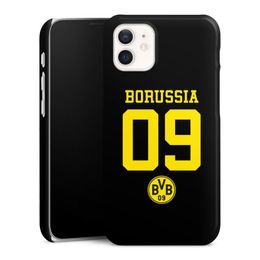 DeinDesign iPhone 12 mini Handy Premium Case Smartphone Handyh&uuml;lle Schutzh&uuml;lle gl&auml;nzend Jersey Bvb Borussia Dortmund Premium Case