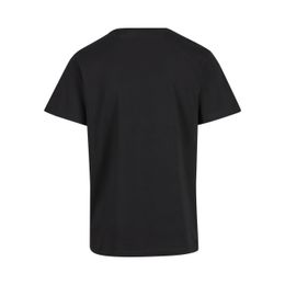 MisterTee Herren T-Shirt "MisterTee Herren Penne Va Bene Tee EMB", schwarz, Gr. S, bedruckt, 100% Baumwolle, Shirts