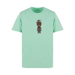 MisterTee Jungen T-Shirt "MisterTee Herren Kids LA Sketch Tee"neomint, Gr. 158, bedruckt, 100% Baumwolle, Shirts