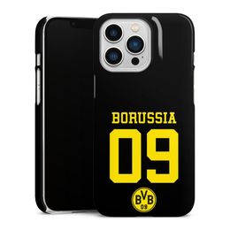 DeinDesign iPhone 13 Pro Handy Premium Case Smartphone Handyh&uuml;lle Schutzh&uuml;lle gl&auml;nzend Jersey Bvb Borussia Dortmund Premium Case