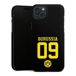 DeinDesign iPhone 15 Plus Handy Premium Case Smartphone Handyh&uuml;lle Schutzh&uuml;lle matt Jersey Bvb Borussia Dortmund Premium Case