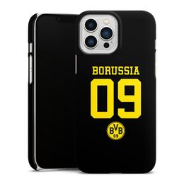 DeinDesign iPhone 13 Pro Max Handy Premium Case Smartphone Handyh&uuml;lle Schutzh&uuml;lle matt Jersey Bvb Borussia Dortmund Premium Case