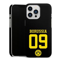 DeinDesign iPhone 13 Pro Handy Premium Case Smartphone Handyh&uuml;lle Schutzh&uuml;lle matt Jersey Bvb Borussia Dortmund Premium Case
