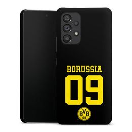 DeinDesign Galaxy A53 5G Handy Premium Case Smartphone Handyh&uuml;lle Schutzh&uuml;lle matt Jersey Borussia Dortmund Bvb Premium Case