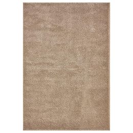 Teppich OTTO HOME, B:60cm H:30mm L:90cmbeige, Polyester, Wohnzimmer, Teppiche, "Lilari Shaggy Premium, weich, modern", Uni-Farben, kuschelig, &