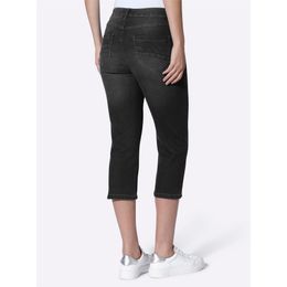 Heine Damen Bequeme Jeans, schwarz, Gr. 40, unifarben, 81% Baumwolle, 17% Polyester, 2% Elasthan, Jeans